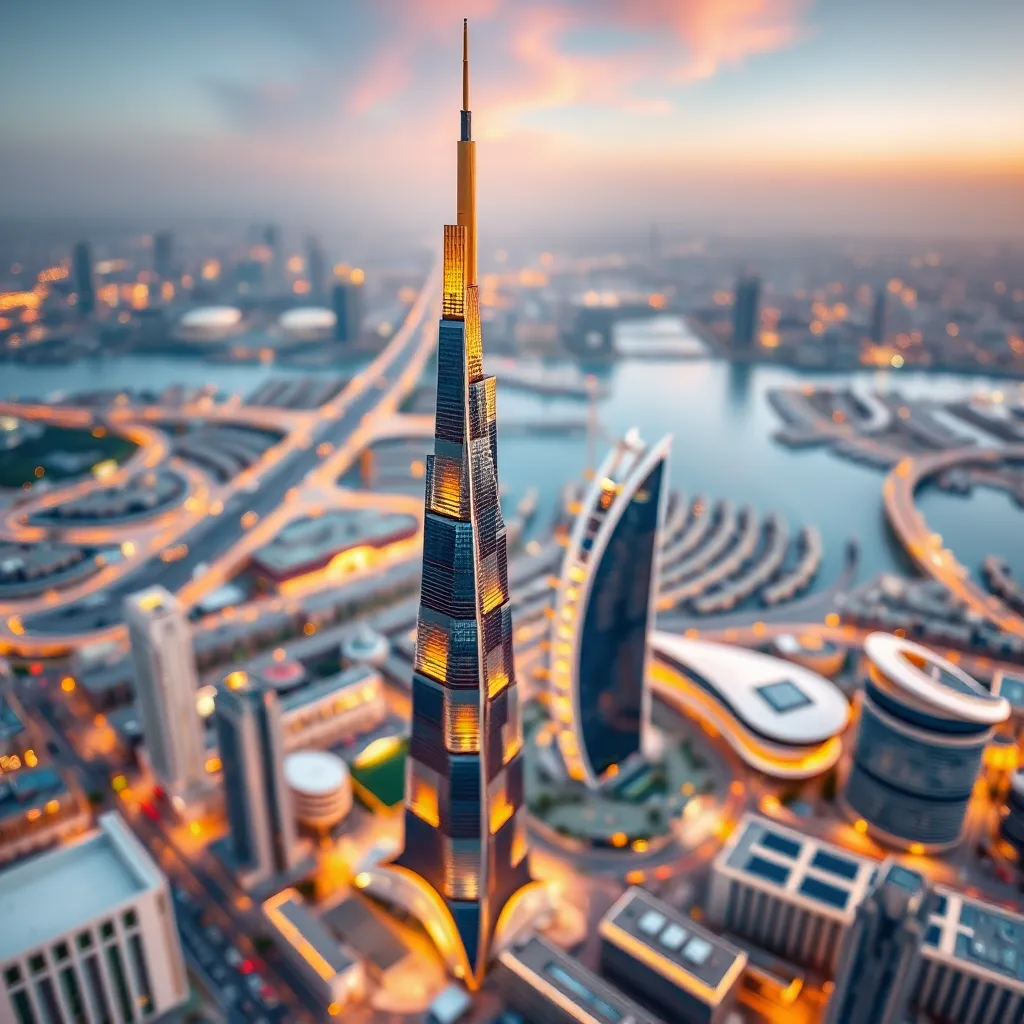 Exploring the Bridge Tower in Dubai's Skyline