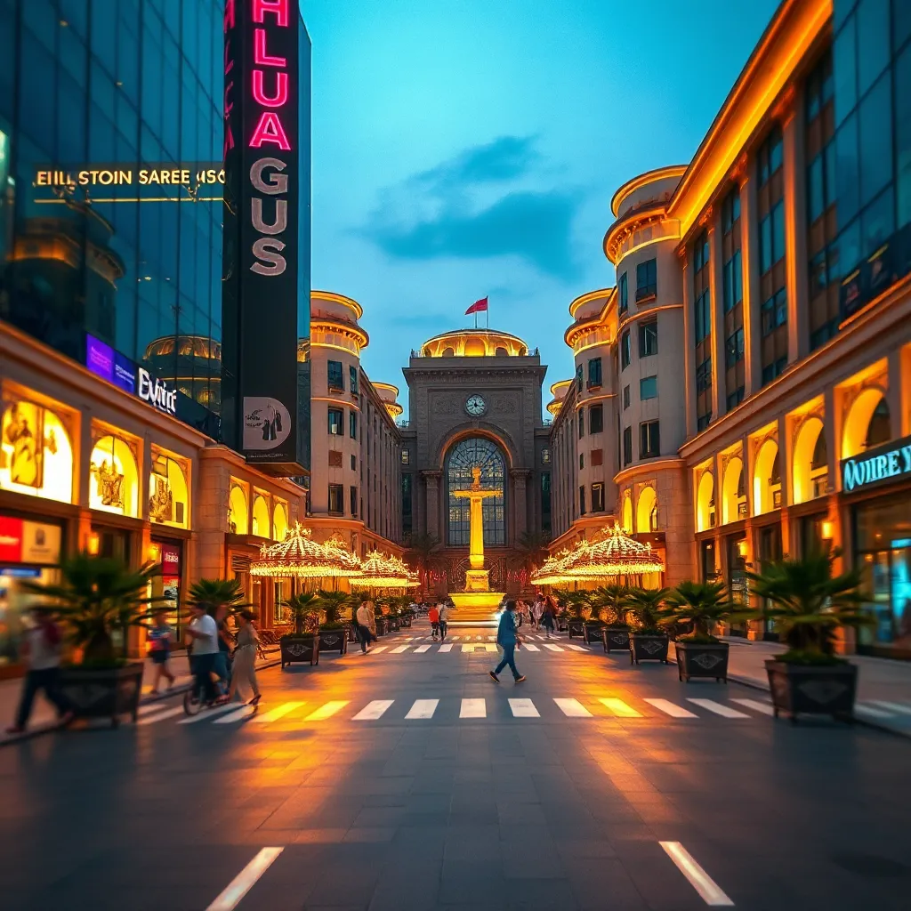 The Central Role of Town Squares in Urban Life