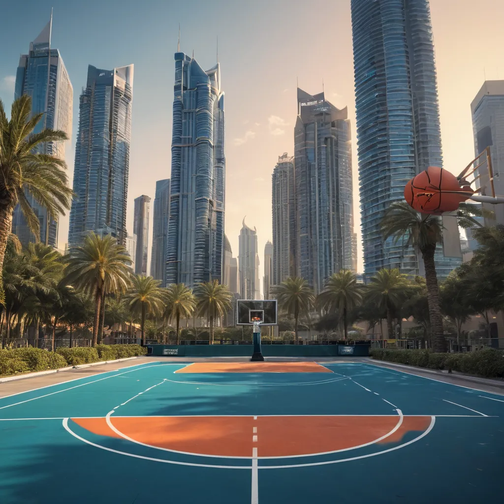 Exploring the JLT Basketball Court in Dubai