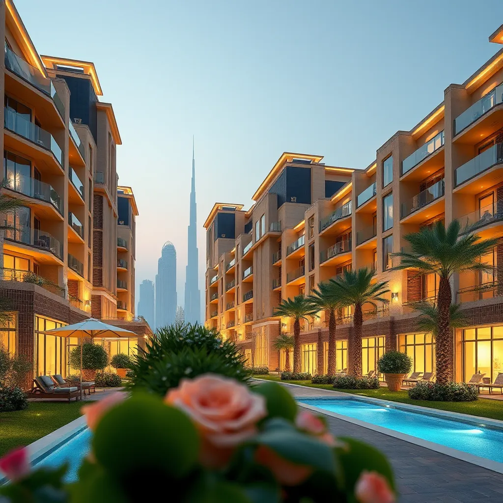 Architectural Elegance of Damac Upper Crest in Dubai