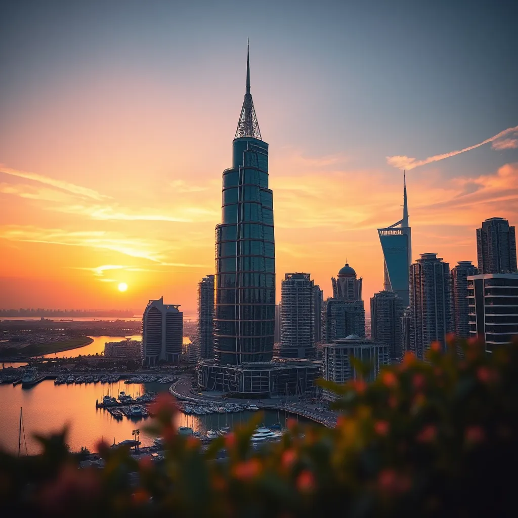 Exploring the Tiger Tower Marina Pinnacle in Dubai